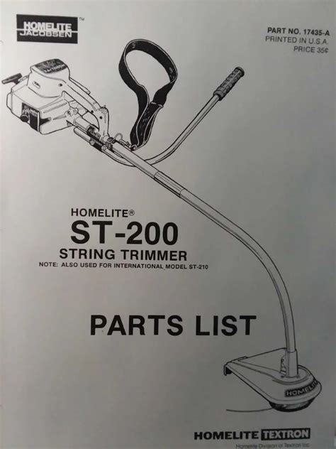 Craftsman Weedwacker Model 316 Parts Diagram Guide