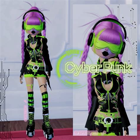 Dti Cyberpunk Inspo Vestiti Personaggi