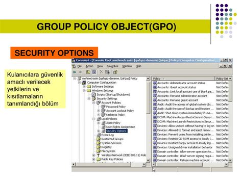 Ppt Group Policy Objectgpo Powerpoint Presentation Free Download