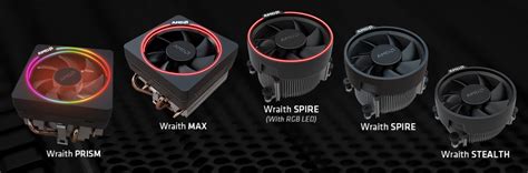 Stock HSF Overclocking Test Perbandingan Cooler Bawaan AMD Wraith PRISM Vs Wraith SPIRE Vs