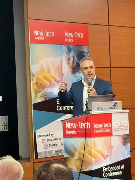 what an incredible day at the newtech embedded ai conference in tel