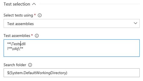 c test case not finding tests in assembly stack overflow