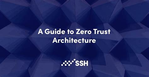 Ssh Communications Security On Linkedin A Guide To Zero Trust Architecture