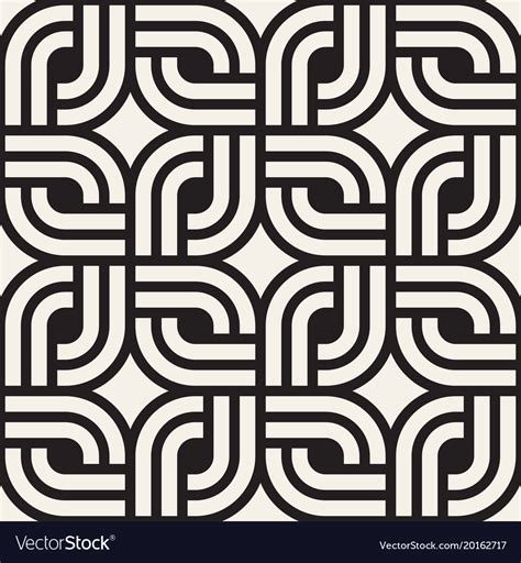 Seamless Lattice Pattern Modern Stylish Royalty Free Vector