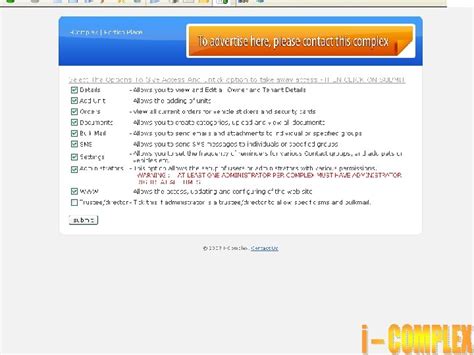Complex Management System Internet Based Database Management System
