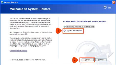 How To Create A System Restore Point In Windows 10 8 7 And Xp