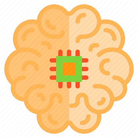 Brain Mind Idea Thinking Cpu Icon Download On Iconfinder