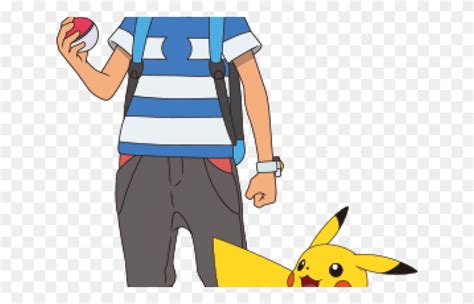 Hello Clipart Ash Pokemon Ash And Pikachu Person Human Bow Hd Png The Best Porn Website