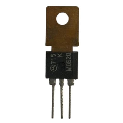 TRANSISTOR MDS20 MOTOROLA - Gold News Eletrônica Ltda.