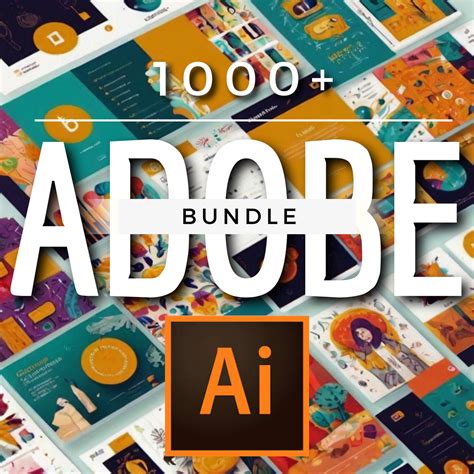 1000 Adobe Illustrator Assets Bundle Fabbts