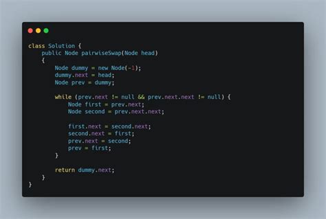 day 30 of 100 days of code challenge swap nodes in linked list
