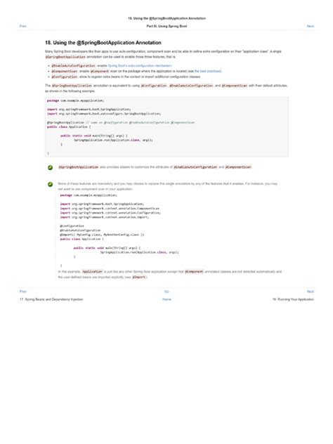 Springbootapplication Pdf
