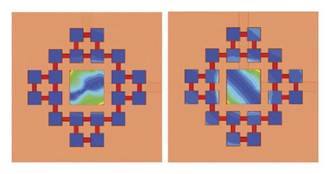 The Optimized Geometries And Surface Current Distribution Of The