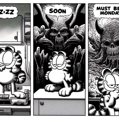 Garfield Halloween Comics