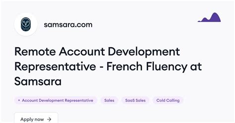 😀 Samsara Is Hiring A Remote Account Development Representative