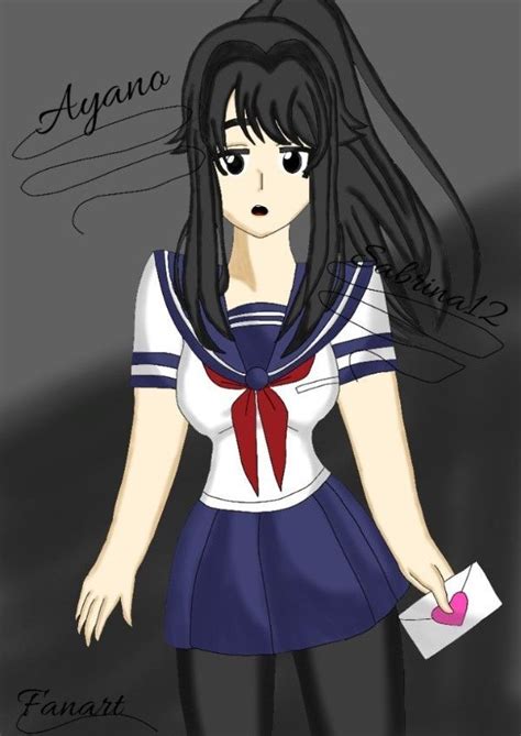 {fanart Yandere Simulator} Ayano Aishi By Sabrina12thequeen On Deviantart