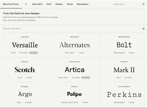 Fontshare 免費英文字型下載資源,可供個人和商業用途使用 關鍵應用 Fontshare 免費英文字型下載資源,可供個人和商業用途使用 關鍵應用