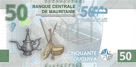 Mauritania Mau P W28a1 50 Ouguiya Serie A 18 Junio 2023 Híbrido