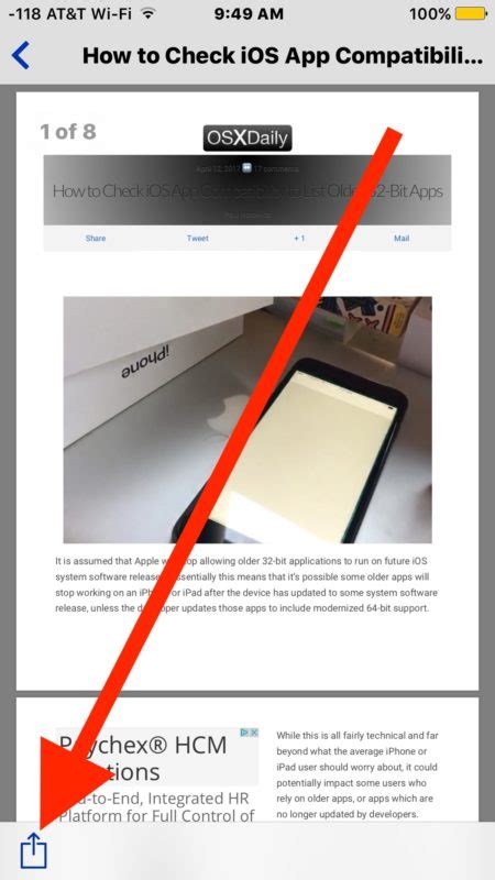 How To Save As PDF From IPhone Or IPad With A Gesture
