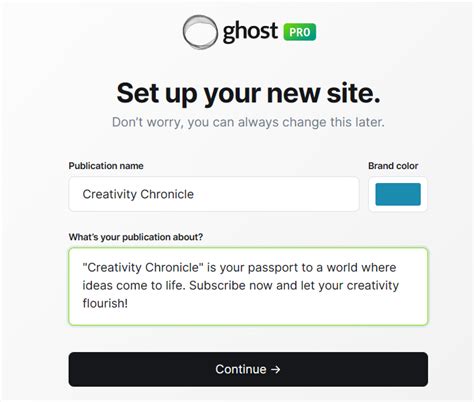 How To Create Blog On Ghost