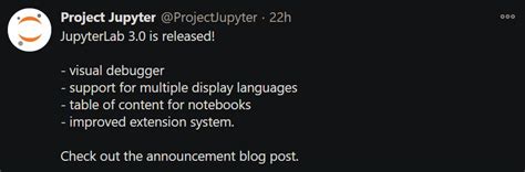 jupyterlab 3 0发布：支持中文界面，安装插件无需node js 搜狐大视野 搜狐新闻