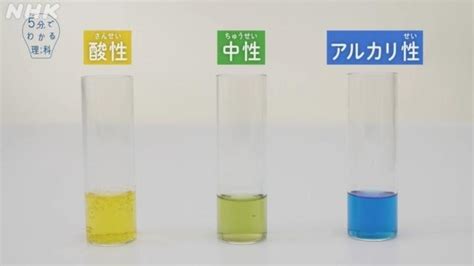「それはどんな水」〜酸性・中性・アルカリ性〜 5分でわかる理科 nhk for school