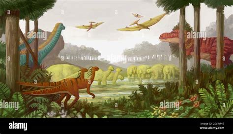 The Cretaceous Spanned 79 Million Years Making It The Longest Period Of The Phanerozoic Eon