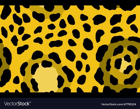 Abstract Modern Leopard Seamless Pattern Animals Vector Image Abstract Modern Leopard Seamless Pattern Animals Vector Image