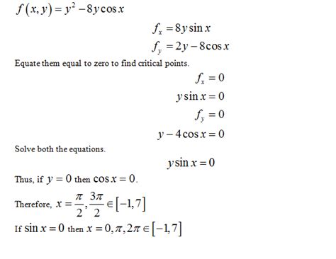 Answered Find The Local Maximum And Minimum… Bartleby