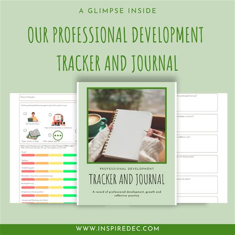 Digital Download Professional Development Tracker And Journal