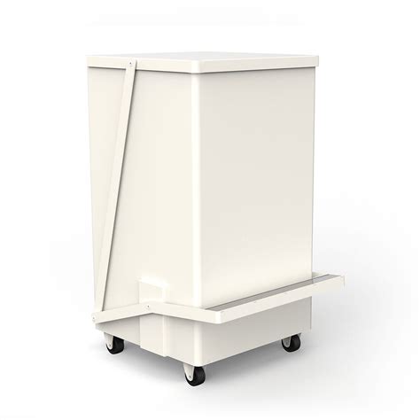 Lead Lined Pedal Controlled Radioactive Waste Bin Nuclear Medicine