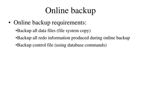 PPT Backup And Recovery PowerPoint Presentation Free Download ID