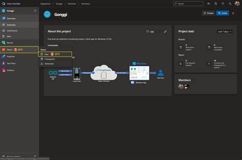 [tip] azure devops 저장소에서 tfvc 와 git 방식의 version control 을 동시에 적용하기