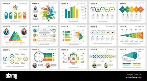 Colorful Finance And Research Concept Infographic Charts Set Stock Vector Image And Art Alamy