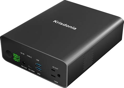Amazon.com: Krisdonia Power Bank with AC Outlet, Portable Laptop ...