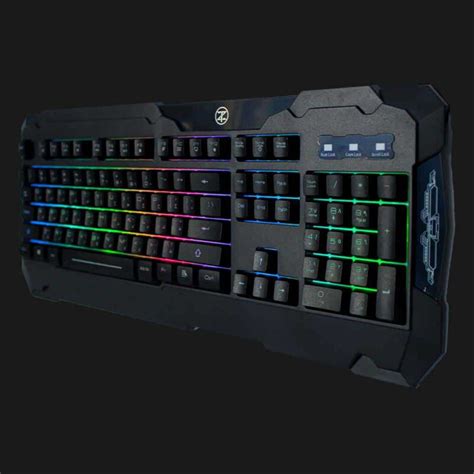 Techno Zone E Gaming RGB Membrane Keyboard SolidHardware