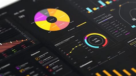 Premium Photo Elegant Data Visualization Of Corporate Financial