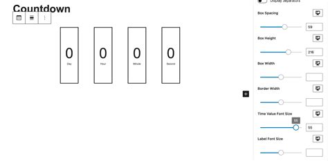 ux bug countdown block style inheritance based on device · issue