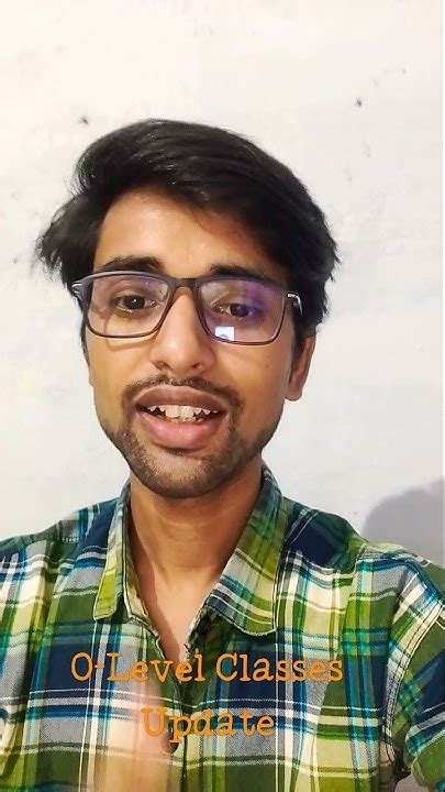 O Level Classes Update Youtube