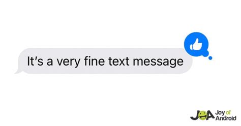 Android Users Can Now Properly See IMessage Reactions JoyofAndroid