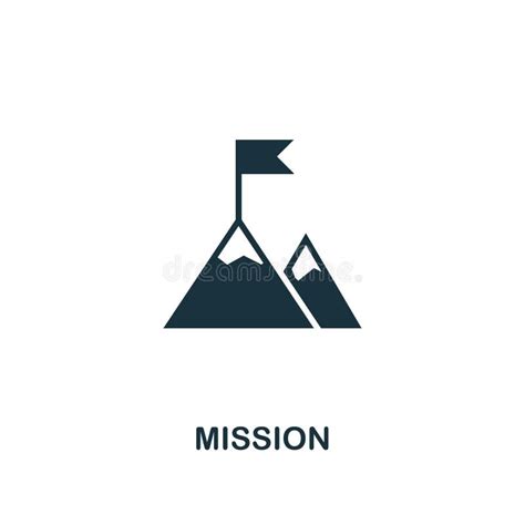 Mission Icon Premium Style Design From Teamwork Icon Collection Ui And Ux Pixel Perfect