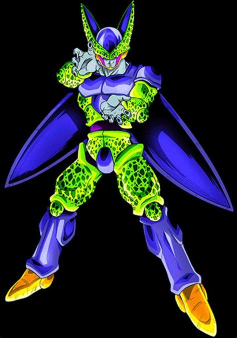Dragon Ball Z Dragon Ball Super Art Cell Saga Perfect Cell Red Ribbon Males Goku Wings Anime