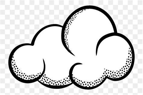 Cloud Clip Art Black And White Images Free Photos Png Stickers