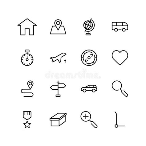 Navigation Flat Icon Stock Vector Illustration Of Element 120266699