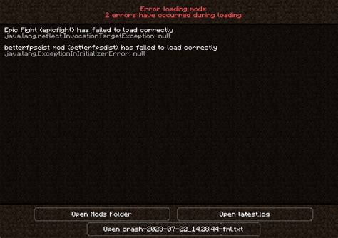 Help Me With This Forge Error Java Edition Support Support Minecraft Forum Minecraft Forum