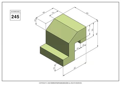 3d Modeling Exercises 245 Pdf