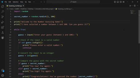 Deepak Soni On Linkedin I Have Completed The Guessing Number Project