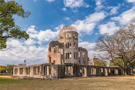 Atomic Bomb Dome At Hiroshima Peace Memorial Editorial Stock Image