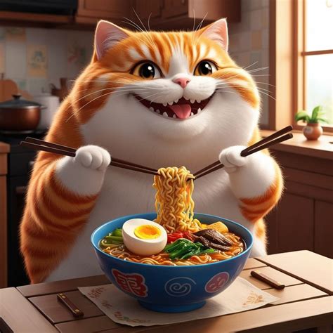 Ramen Tastic Kitty In 2025 Kawaii Anime Cute Cats Anime Cat