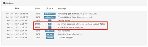 Troubleshooting Batch Jobs Rescale